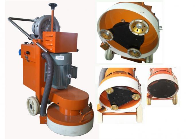 1500 RPM Concrete Floor Grinder 220V / 380V Epoxy Ground Grinding Machine