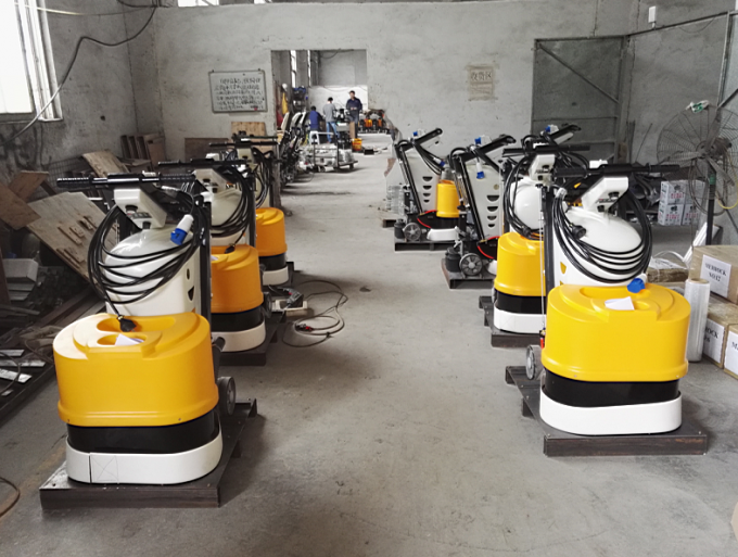 5.5HP 20 Inch Six Heads Concrete Floor Manual Polishing Machine