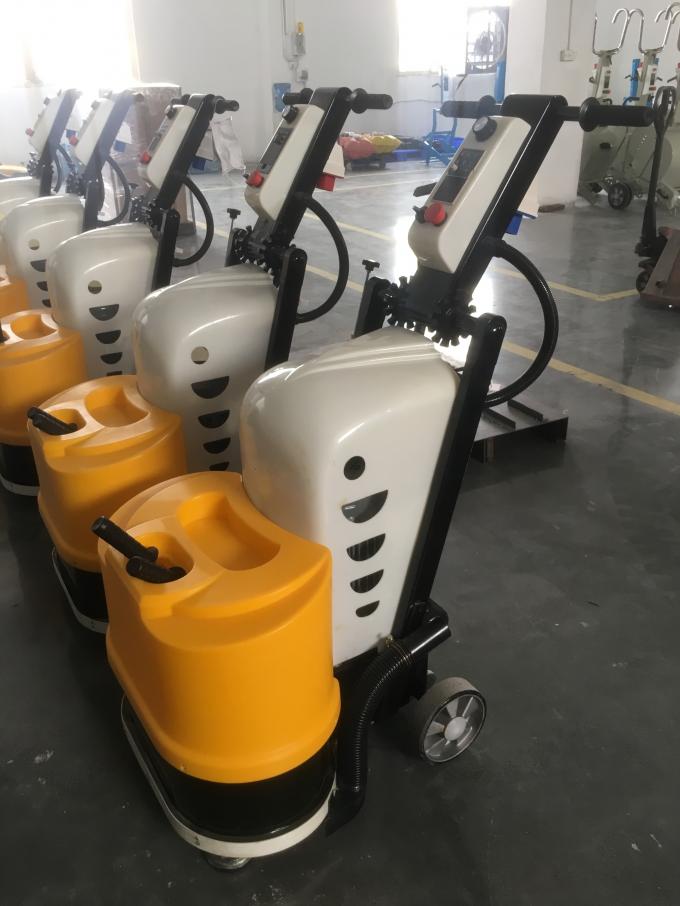 Hotel Wet And Dry Concrete Floor Polishing Machine 6 Heads Three Phase